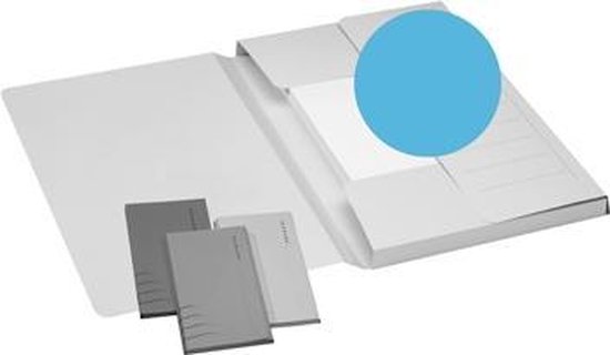 Dossiermap jalema mammoet fo blauw | 50 stuks | 10 stuks | bol.com