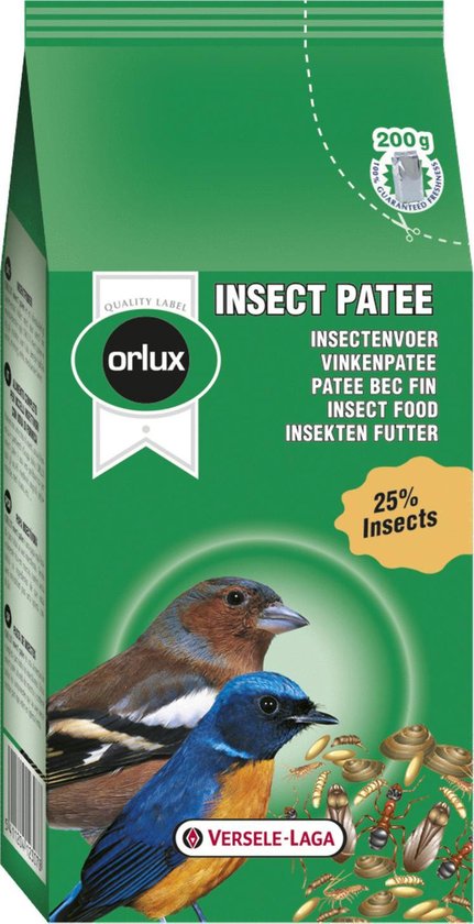 Orlux Insect Patee Insektenvoer 0,2kg | bol.com