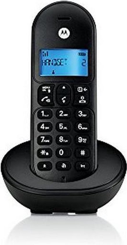 Draadloze telefoon Motorola MOT31T101N Zwart | bol.com