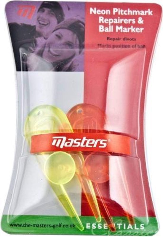 Masters Neon Pitchmark & Ballmarker 2st | bol