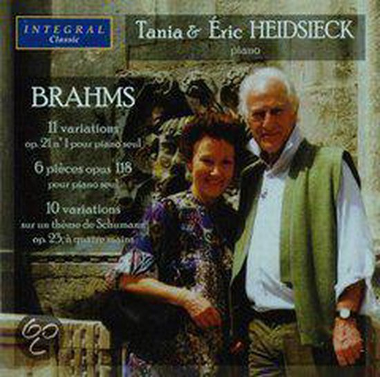 11 Variations Op. 21 No1 Pour Piano, J. Brahms | CD (album) | Muziek ...