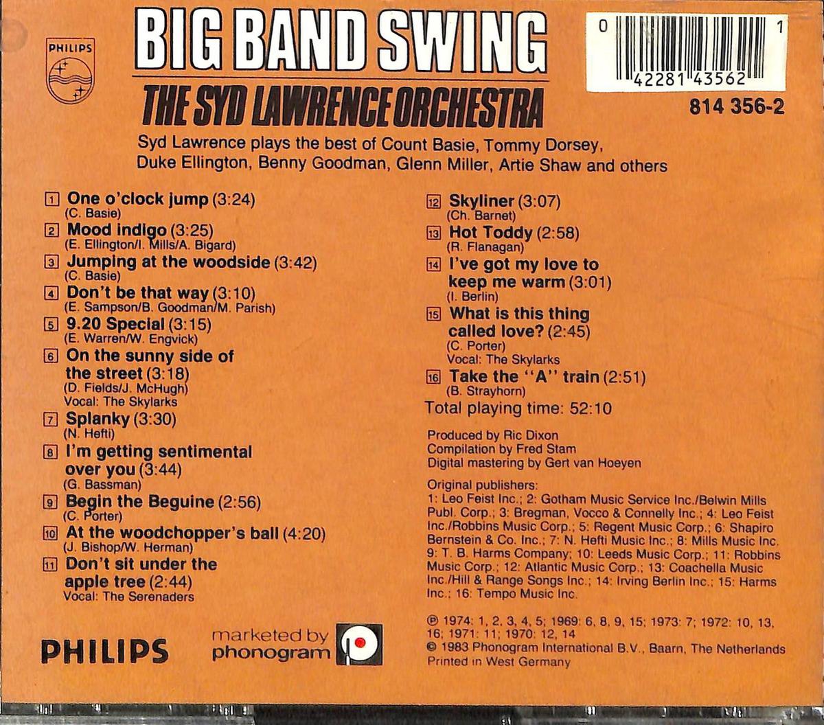 Big Band Swing, Syd Lawrence Orchestra | CD (album) | Muziek | bol.com
