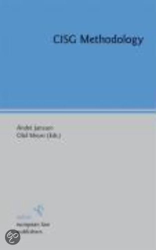 Cisg Methodology | 9783866530706 | Janssen | Boeken | bol.com