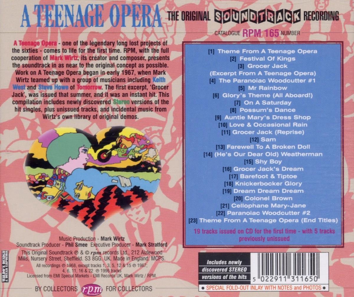 A Teenage Opera, various artists | Muziek | bol.com