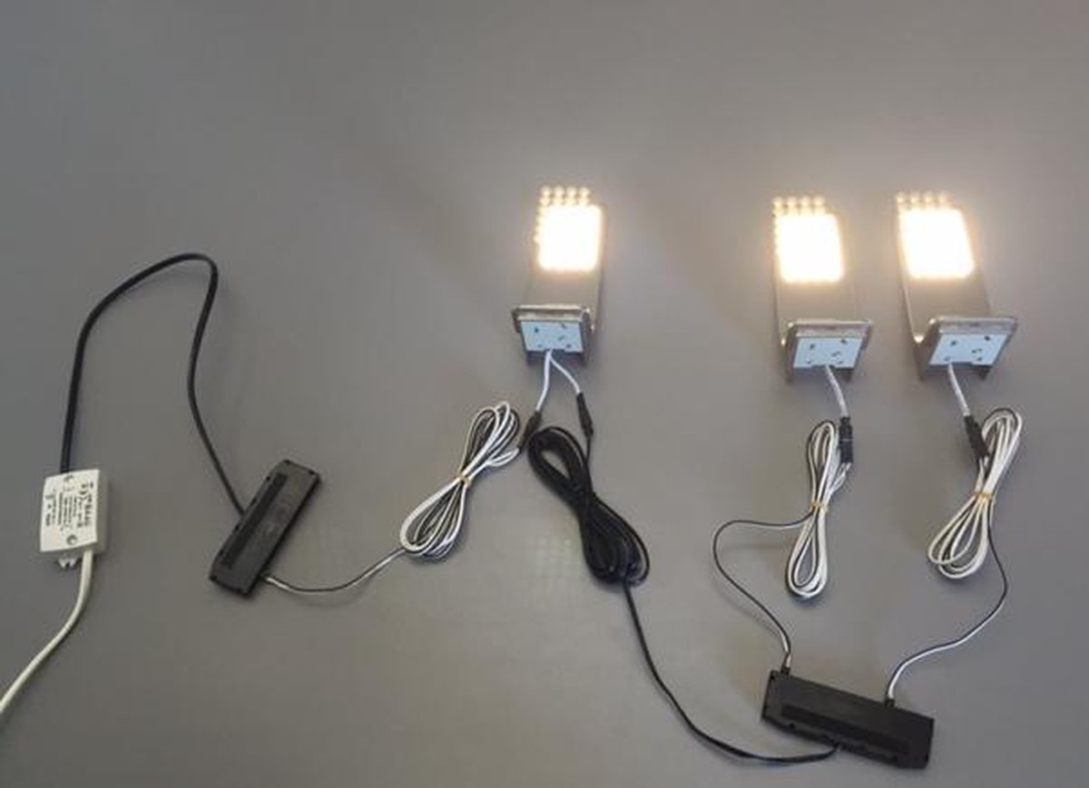 Lumica Pure Led - Opbouwspot - Keukenverlichting - LED - Dimbaar - Set ...