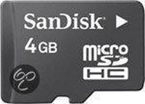 SanDisk Micro SDHC 4 GB geheugenkaart + MicroMate reader | bol