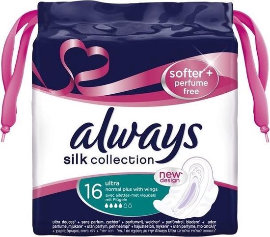 Always Ultra Binde Normal Plus Silk | bol.com