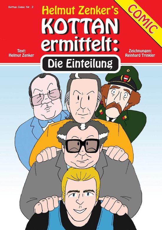 Kottan Comic - Kottan ermittelt: Die Einteilung (ebook), Helmut Zenker ...