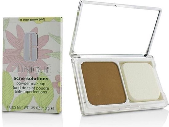 Clinique Acne Solutions Powder Makeup - 21 - Cream Caramel - compacte ...