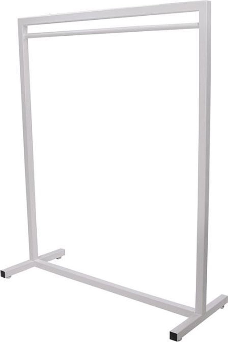 Solo Extreme wit design kledingrek 125 cm breed extra dik | bol.com