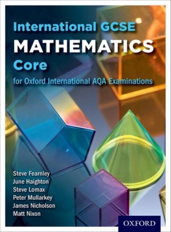 Oxford International Aqa Examinations: International Gcse Mathematics ...
