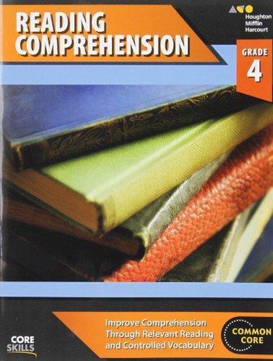 Core Skills Reading Comprehension, Grade 4 | 9780544267688 | Houghton Mifflin Harcourt... | bol