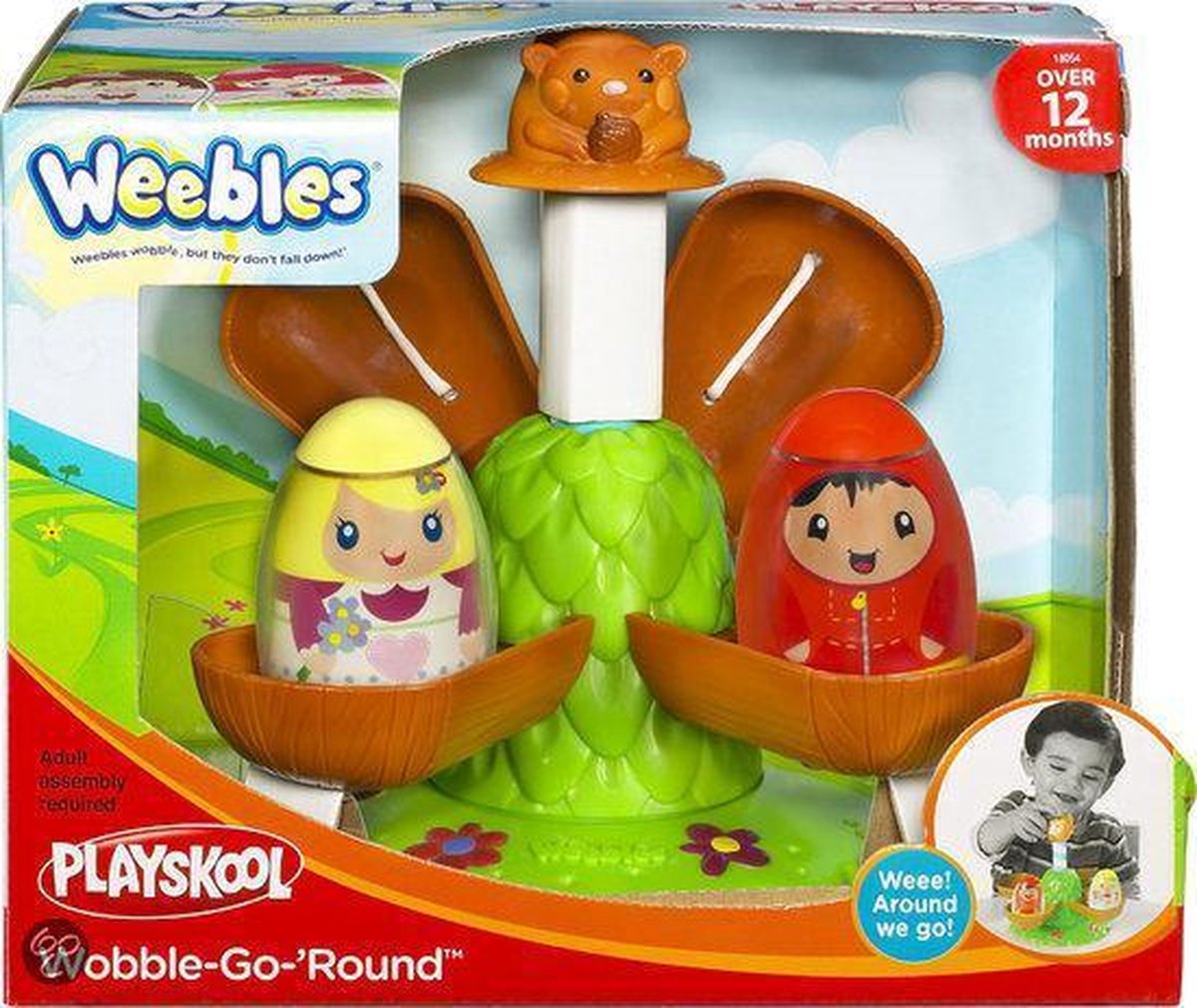bol.com | Playskool Weebles Wobble Go Round