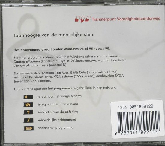 Toonhoogte van de menselijke stem | 9789051899122 | Onbekend | Boeken | bol