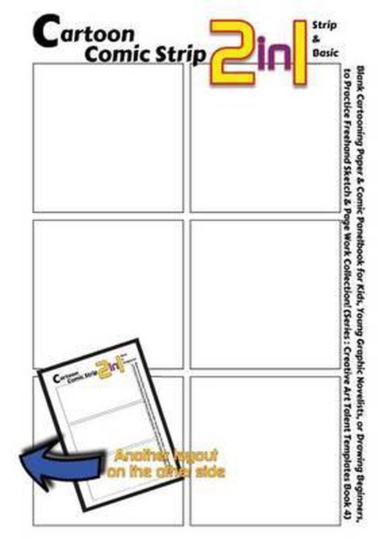 Cartoon Comic Strip 2-In-1. Strip & Basic, Bestir Blanks ...