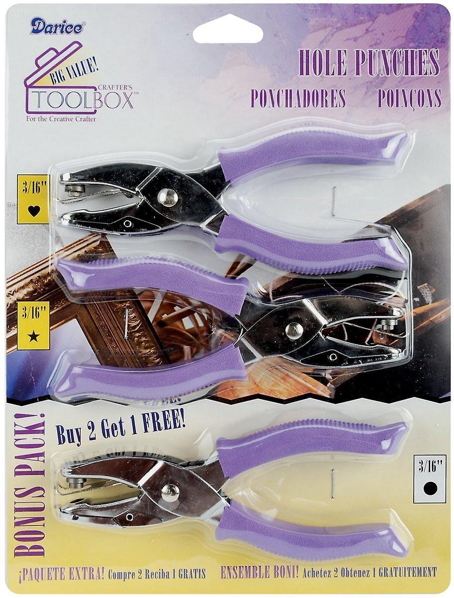 Pons tangen set 3 stuks / hartje, ster en cirkel / figuurpons | bol