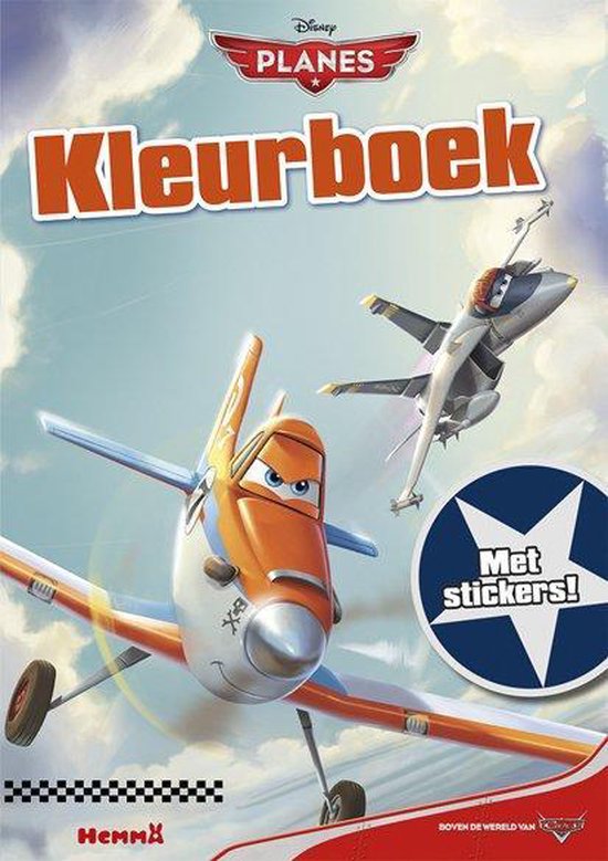 KLEURBOEK MET STICKERS - DISNEY PLANES | 9789041235299 | Boeken | bol.com