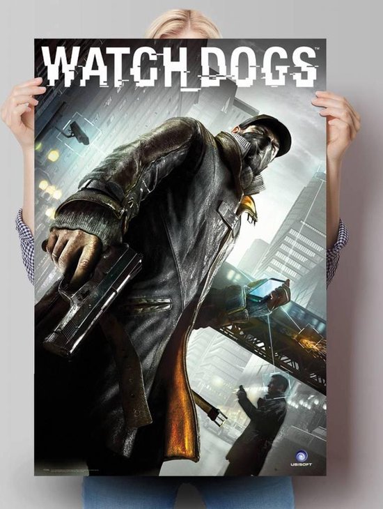 Reinders Poster Watch Dogs - cover - Poster - 61 × 91,5 cm - no. 24077 ...