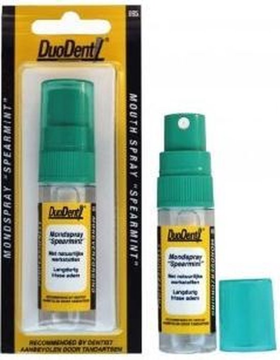 Duodent mondspray spearmint 11 ml | bol.com