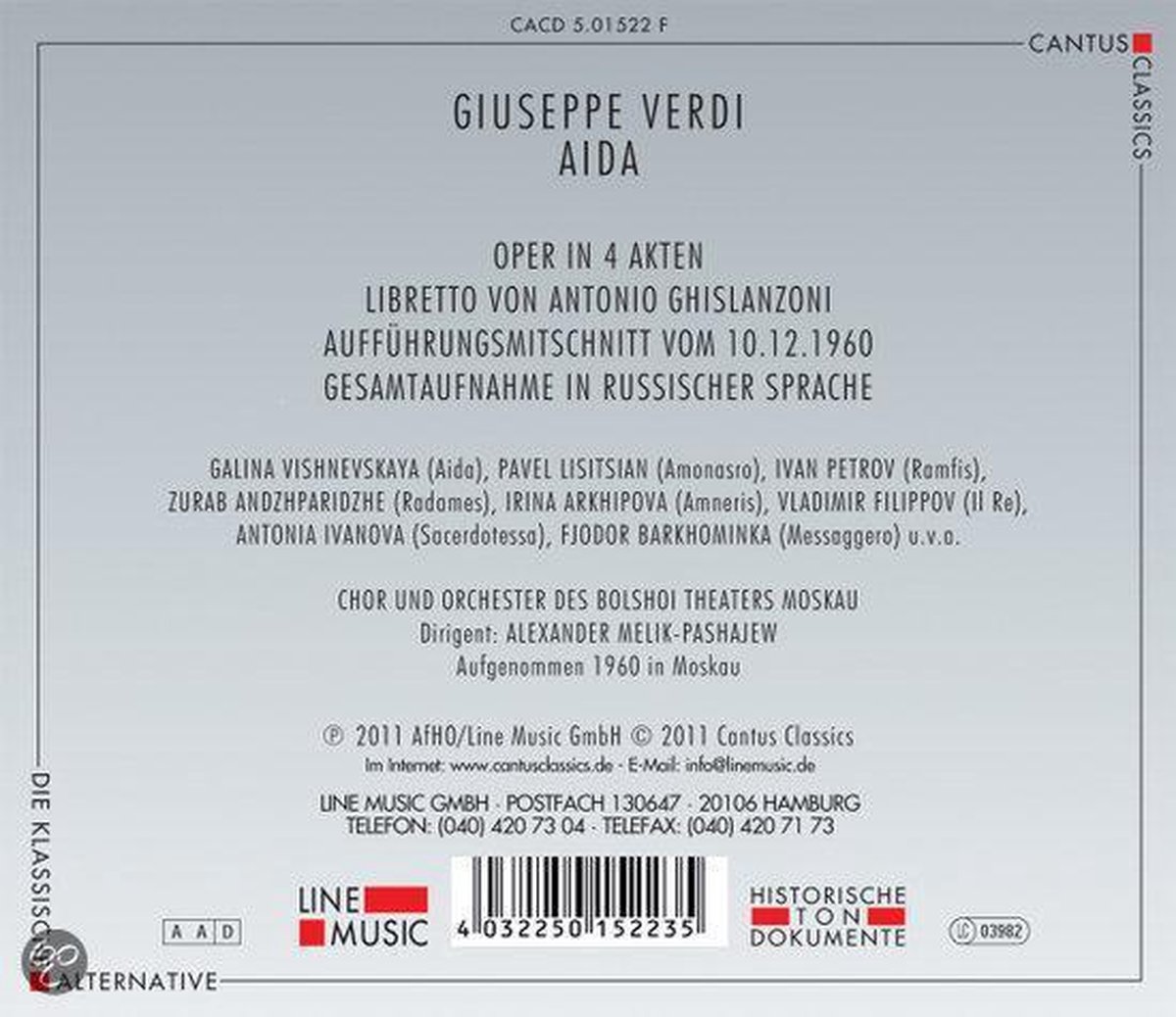 Aida, G. Verdi | CD (album) | Muziek | bol.com