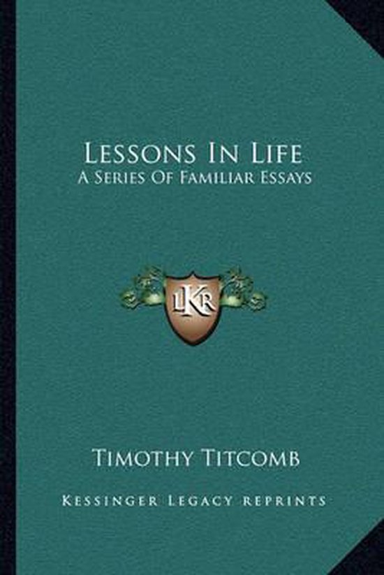 Lessons in Life, Timothy Titcomb | 9781163106075 | Boeken | bol