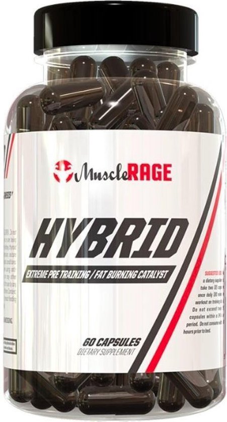 hybrid black edition - muscle rage | bol