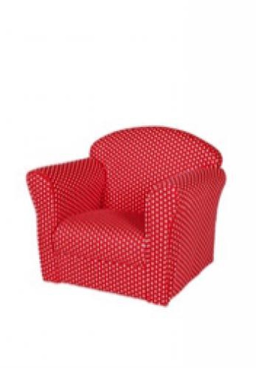 Kinderfauteuil Carlos rode stippen | bol