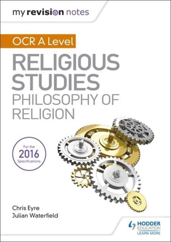 My Revision Notes OCR A Level Religious Studies: Philosophy of Religion ...