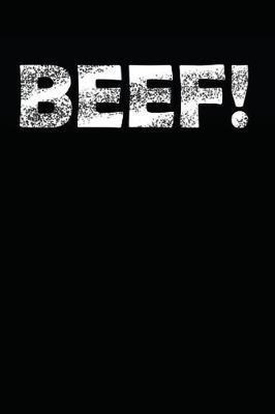 Beef, Mark Nils Richter | 9781717746986 | Boeken | bol.com