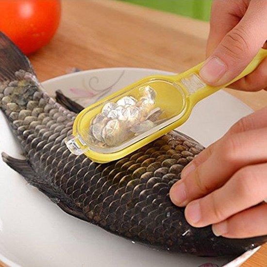 Kitchen Brothers Vis Schraper - Vis Ontschubber - Schrubben Krabber | bol