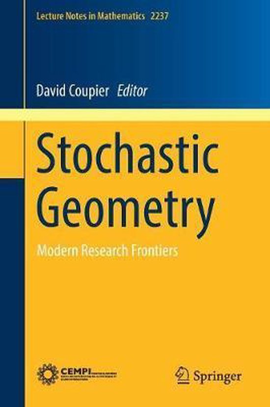 Stochastic Geometry | 9783030135461 | Boeken | bol