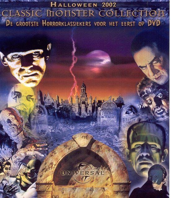 Classic Monster Collection DVD - 8 originele horror films uit de jaren ...