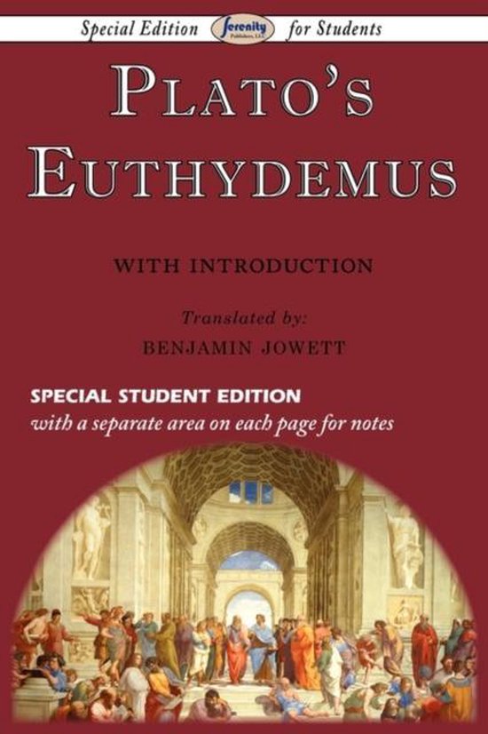 Euthydemus (Special Edition for Students), Plato | 9781604507829 ...