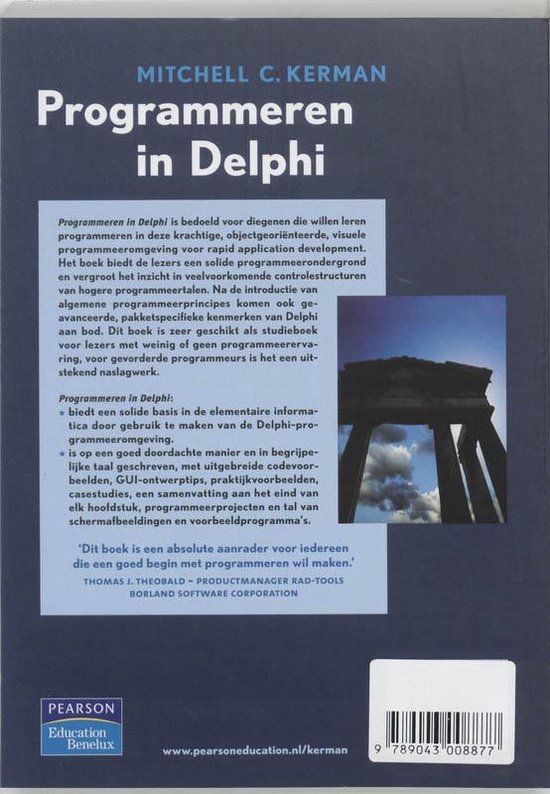 Programmeren In Delphi | 9789043008877 | Mitchell Kerman | Boeken | bol
