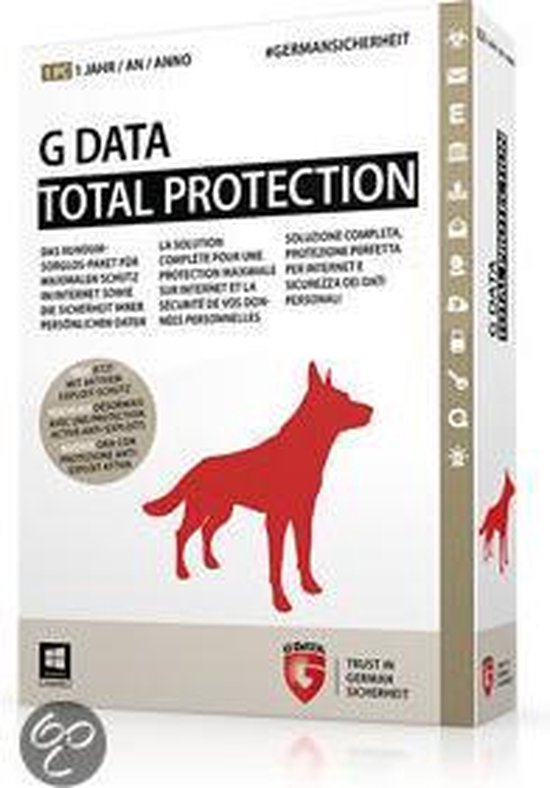 G DATA Total Protection, 1PC, 1 Year, Box | bol.com