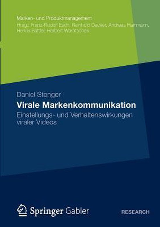 Virale Markenkommunikation | 9783834939012 | Daniel Stenger | Boeken ...