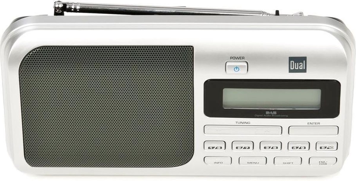 Dual DAB 4 Internet Digitaal Zwart, Zilver radio | bol.com