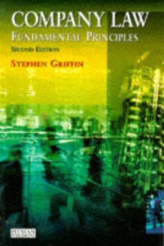 Company Law Fundamental Principles, Stephen Griffin | 9780273624905 ...