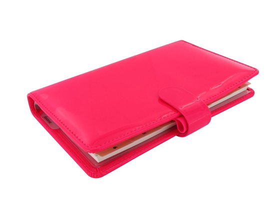 Filofax Compact Patent Fluoro Pink Agenda/Organizer | bol.com