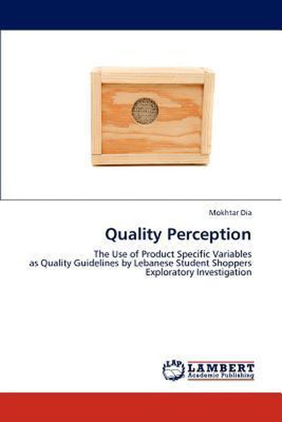 Quality Perception | 9783846527795 | Mokhtar Dia | Boeken | bol