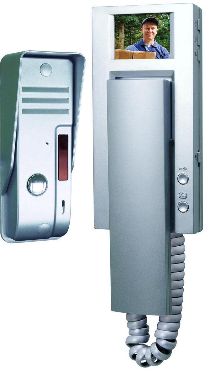SMARTWARES DEURINTERCOM VIDEO BEDRAAD VD54A | bol.com