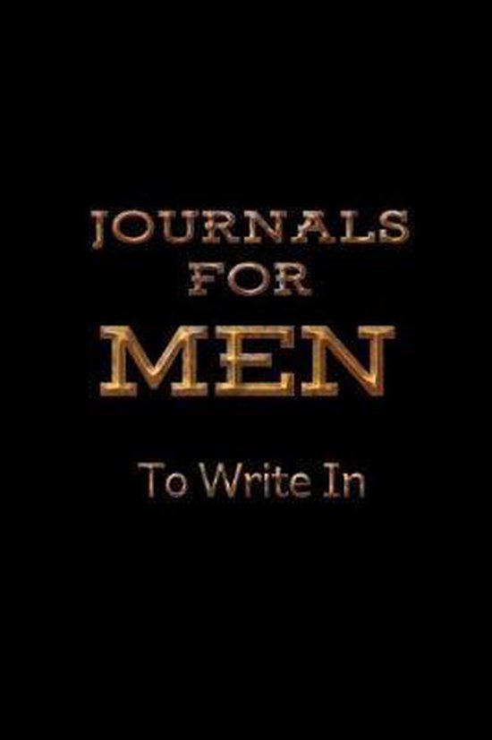 Journals for Men to Write in | bol.com