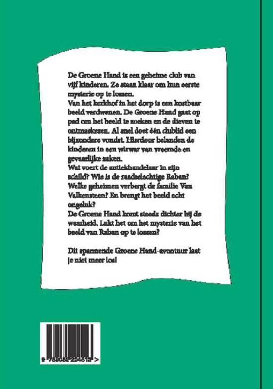 De Groene Hand 2 - Het beeld van Raban, Susan van 't Hullenaar ...