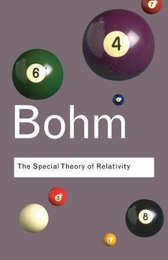 Special Theory Of Relativity | 9780415404259 | David Bohm | Boeken | bol