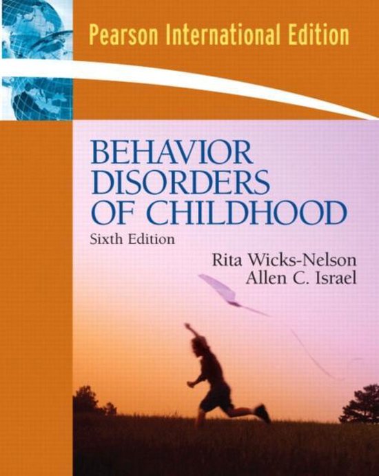Behavior Disorders of Childhood, Rita Wicks-Nelson | 9780132018098 ...
