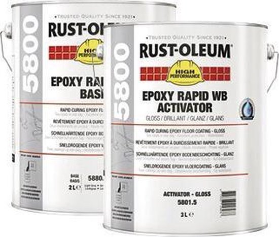 5800 Epoxy Rapid WB - Glans: Mat Ral 7035 Lichtgrijs | bol