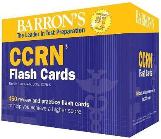 Barron's CCRN Flash Cards | bol.com