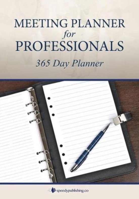Meeting Planner for Professionals | 9781631870019 | Speedy Publishing ...