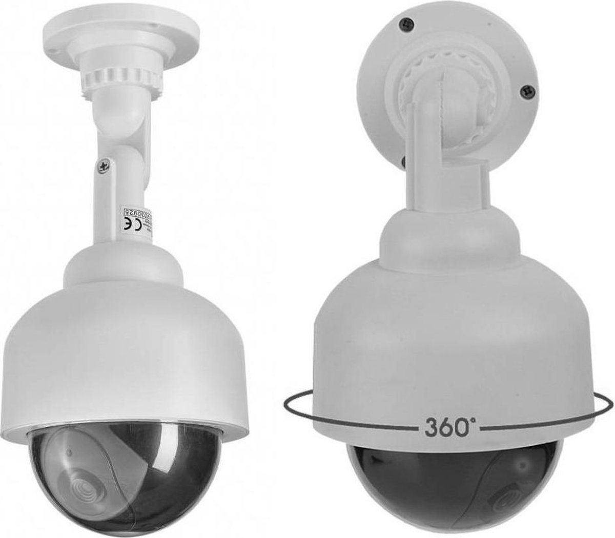 Safe Alarm 360 Graden Beveiligingscamera Dummy Met LED - 2 Stuks | bol.com