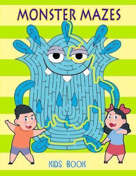 Monster Mazes Kids Book, Ryan Abraham | 9781091159396 | Boeken | bol.com